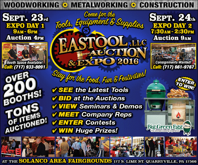 Eastool Auction & Expo – Quarryville, PA | Choice Roof Contractors ...